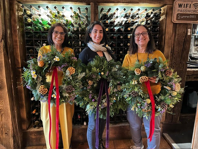 Christmas Wreath Workshop - SOLD OUT – Ten Acres ~ The Shop at The Mount Vineyard