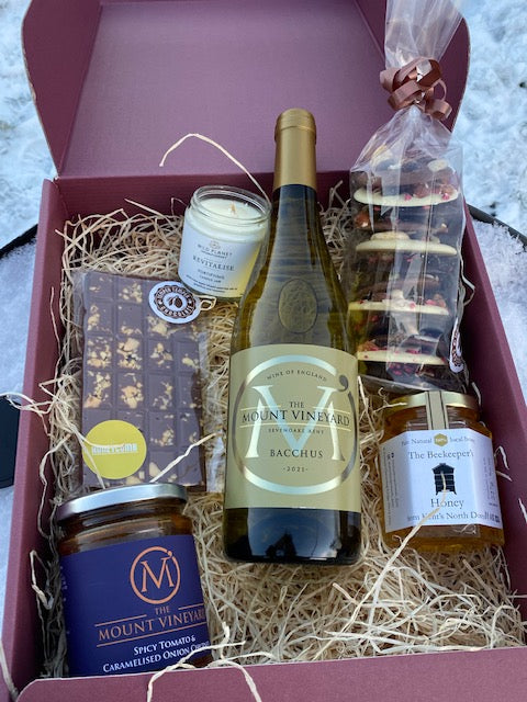 Lovely Local Hamper with Flint Key White – Ten Acres ~ The Shop at The ...